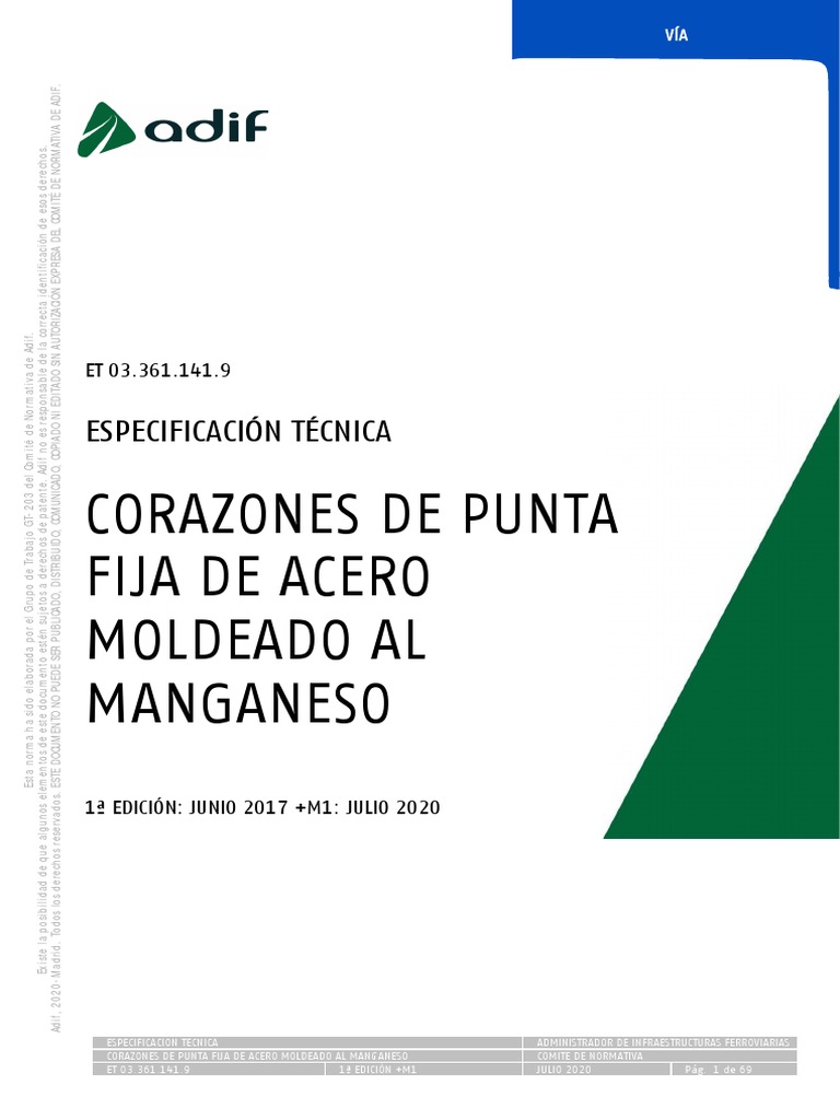 ET 03.361.141.9+M1 Corazones de Punta Fija | PDF