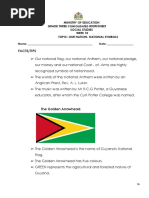 Jamaica's National Anthem and Pledge | PDF | Theology | Love