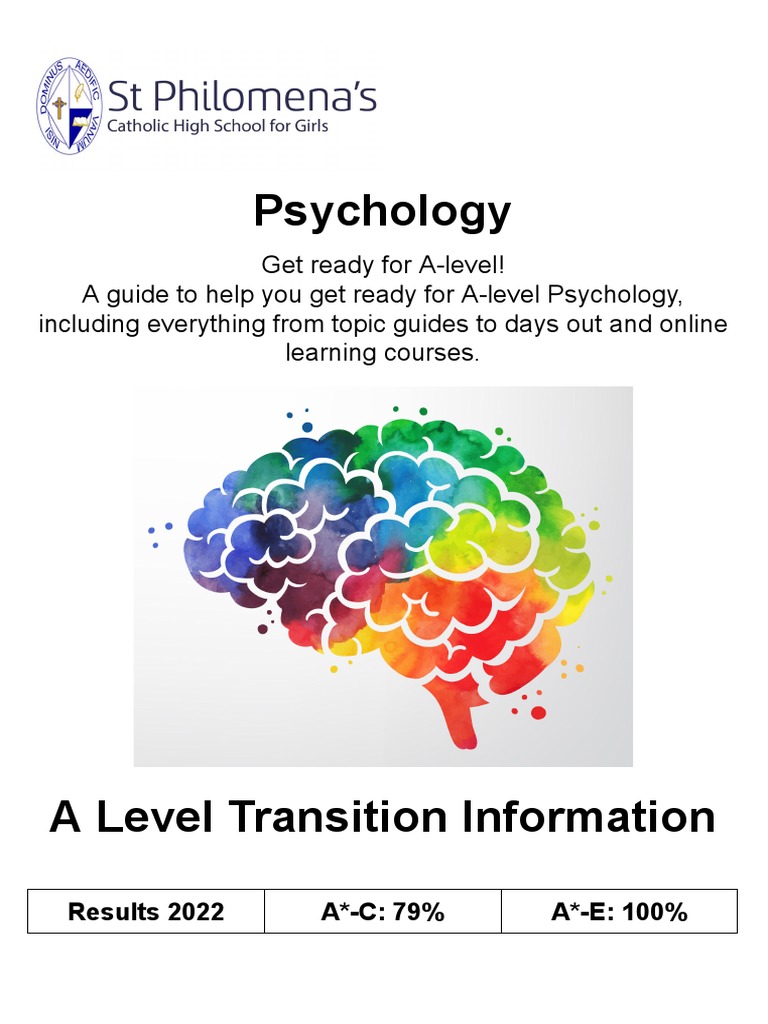 2023 Psychology Transition Booklet | PDF | Attachment Theory | Memory