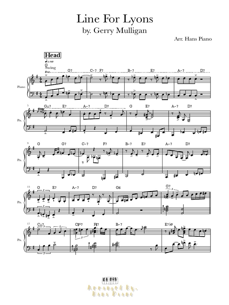 Line For Lyons | PDF