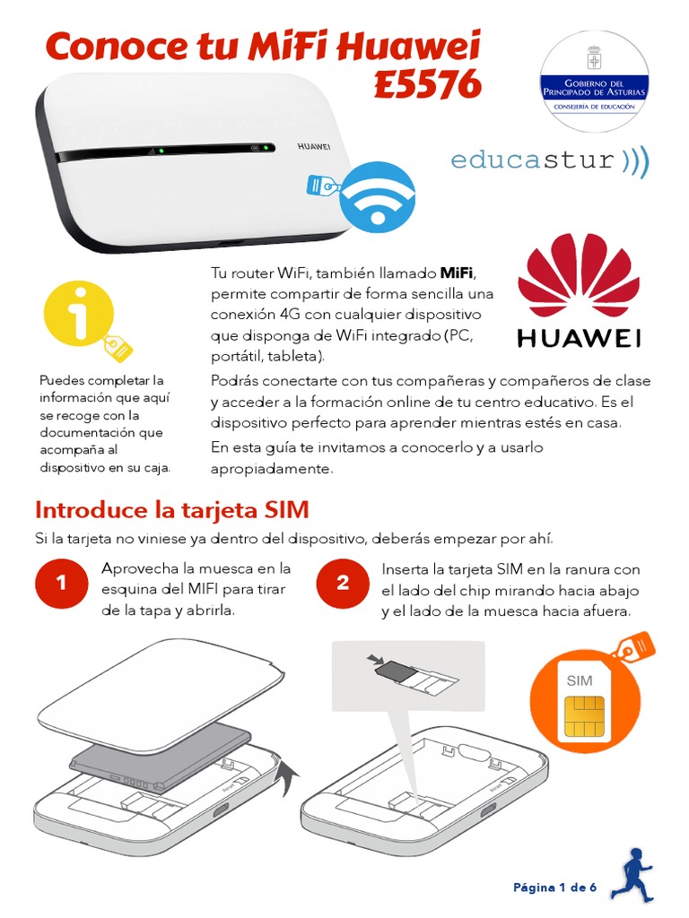 Conoce Tu MIFI Huawei E5576 | PDF | Wifi | Microsoft Office