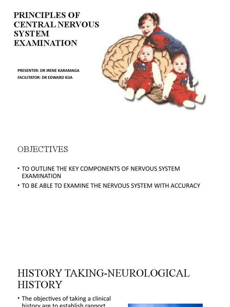 Principles of Cns Examination | PDF | Anatomical Terms Of Motion ...