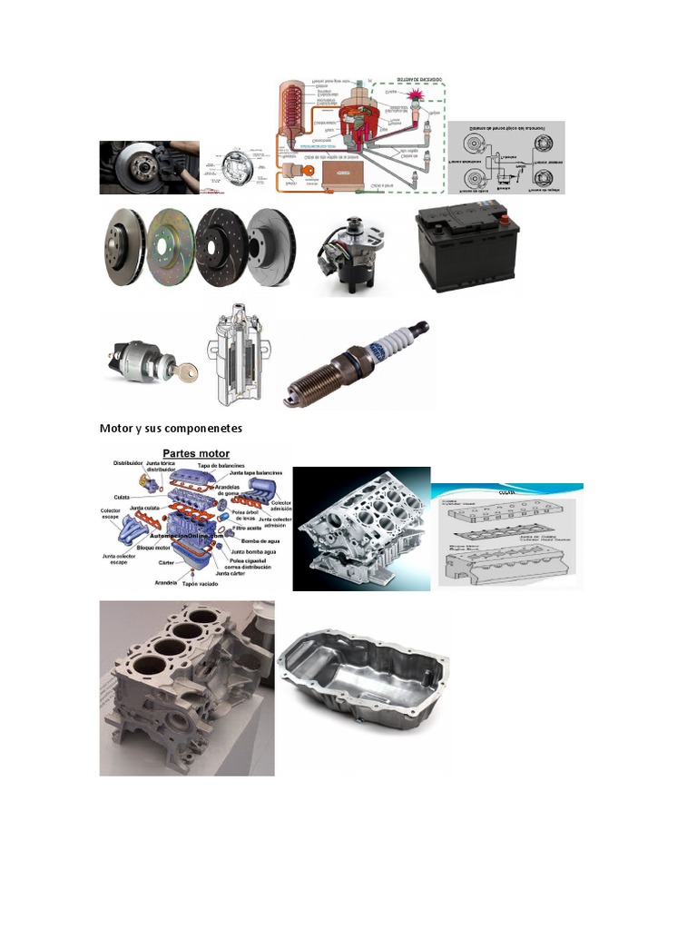 Motor y Sus Componenetes | PDF