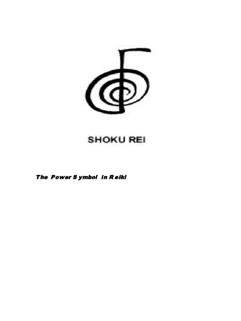 The Power Symbol in Reiki | PDF