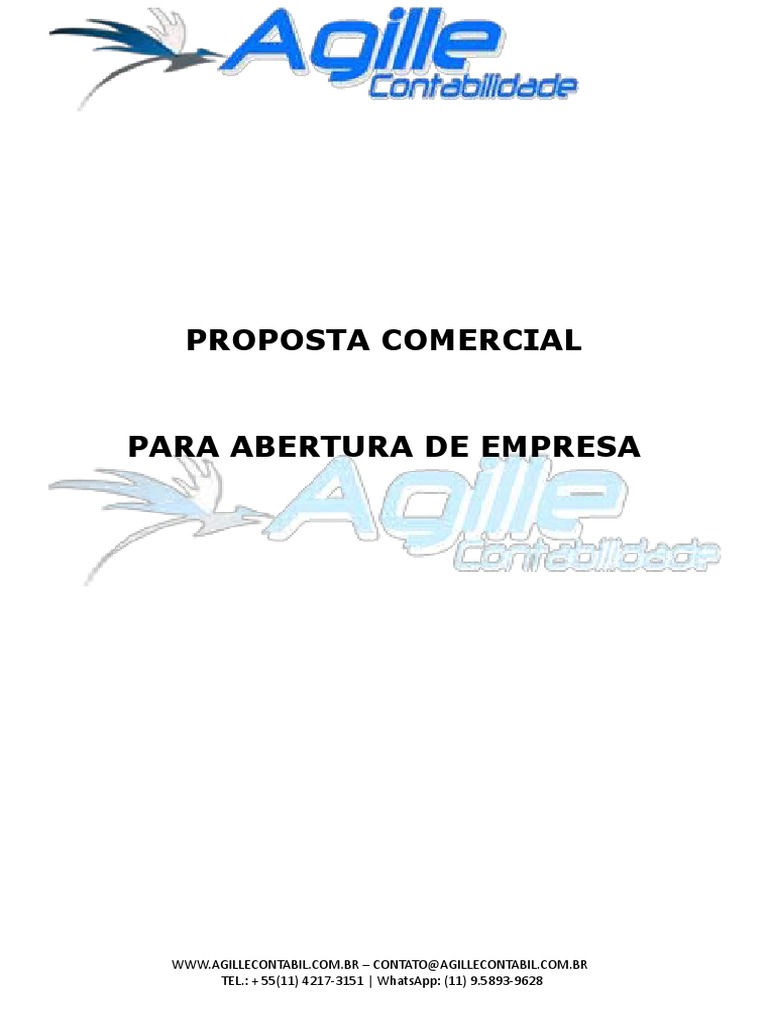 Proposta Comercial Modelo 1 Pdf Economia De Negócios Economias