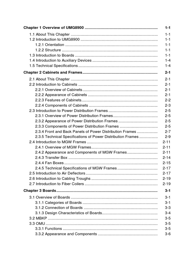 UMG8900 Hardware Description Manual | PDF | Proprietary Software | Electronics