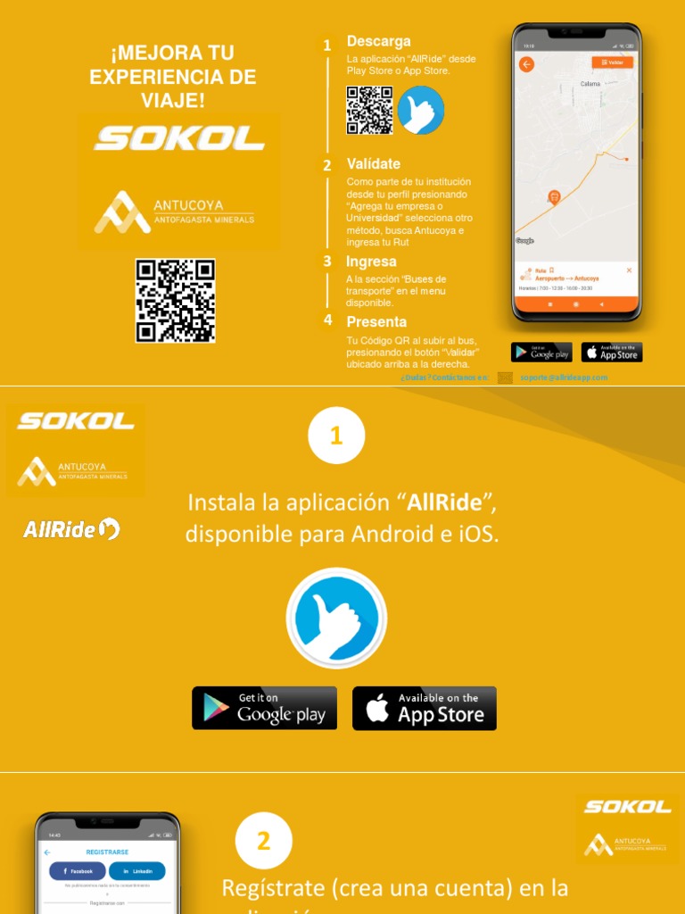 ANT Manual de Uso Paso A Paso App Reservas Buses Sokol | PDF ...