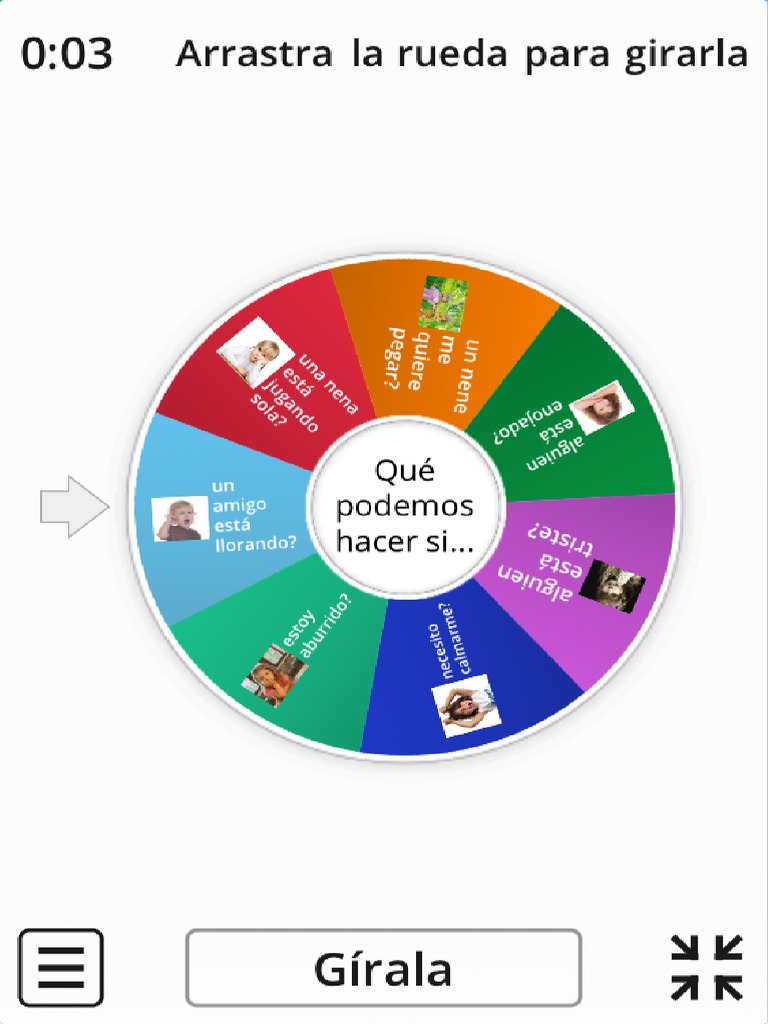 Ruleta de Emociones - Rueda Del Azar | PDF