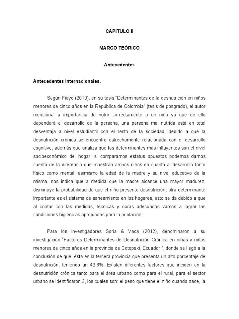 Capitulos II y III | PDF