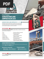 Rombo Cemento CPC 30R | PDF | Hormigón | Cemento