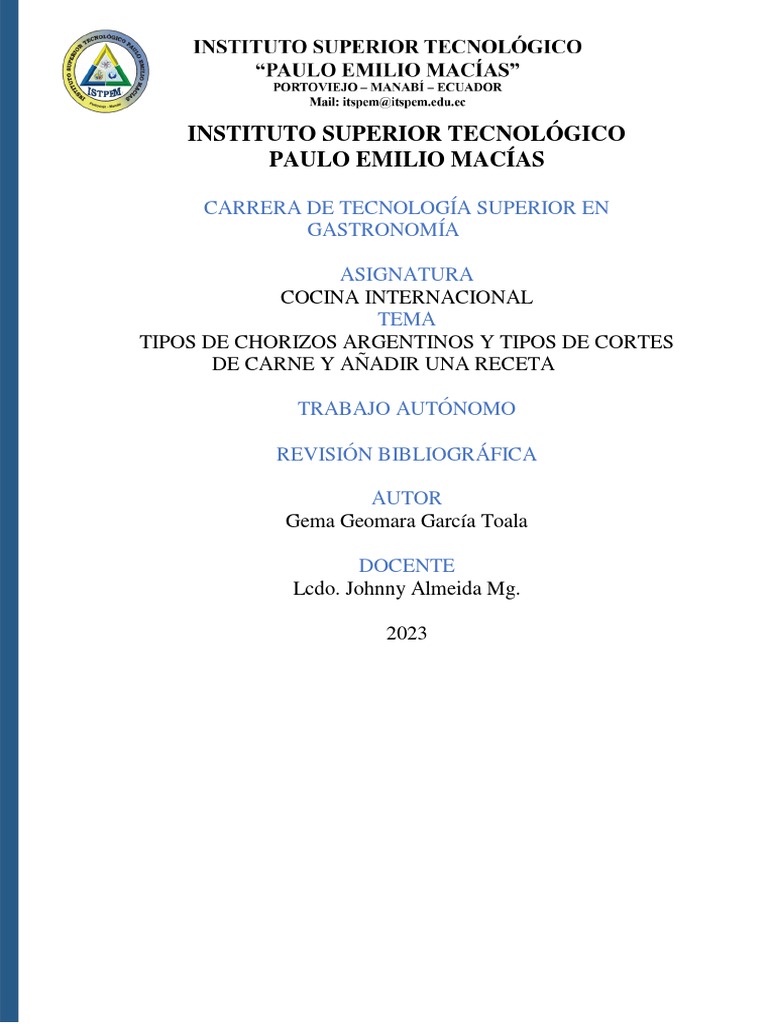 ARGENTINA | PDF | filete | Carne