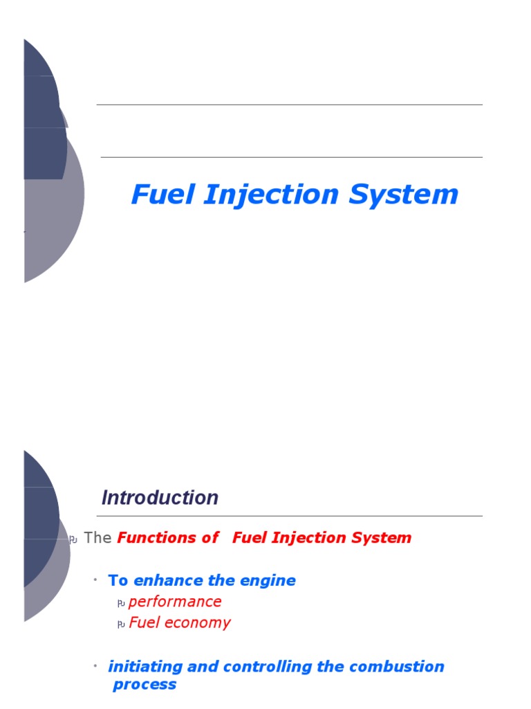 4 - Fuel Injection Systems | PDF