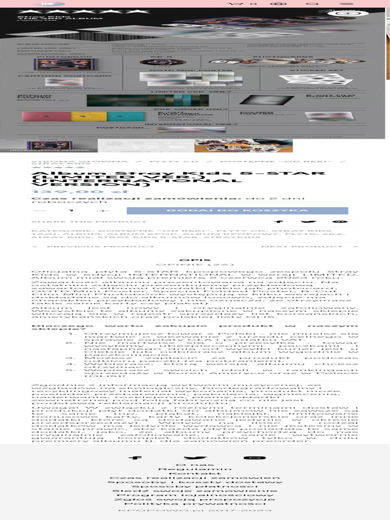 Album Stray Kids 5-Star (Limited Ver.) (International Version ...