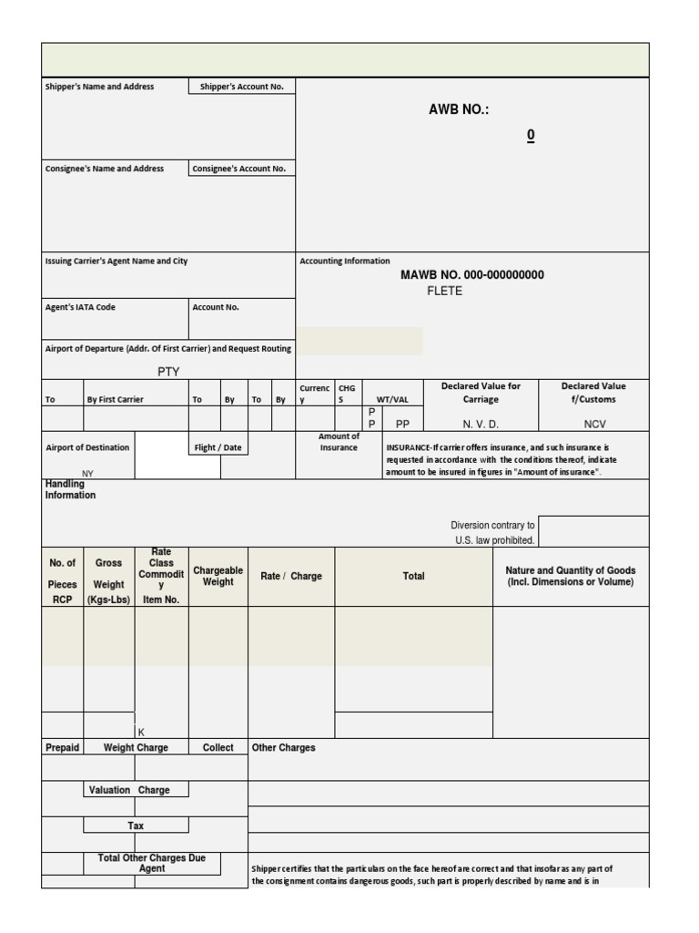 Documentos de Embarque | PDF | Cargo | Business Law