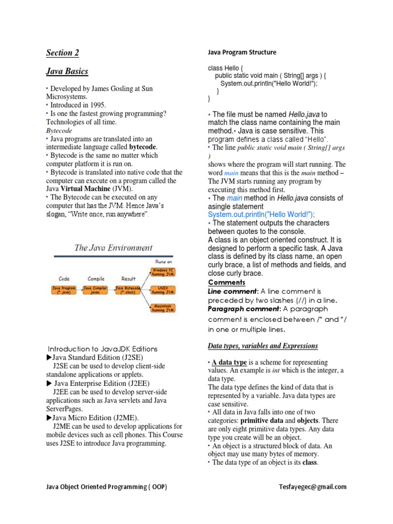 Oop Lecture Notes Pdf Programming Constructor Object Oriented Programming