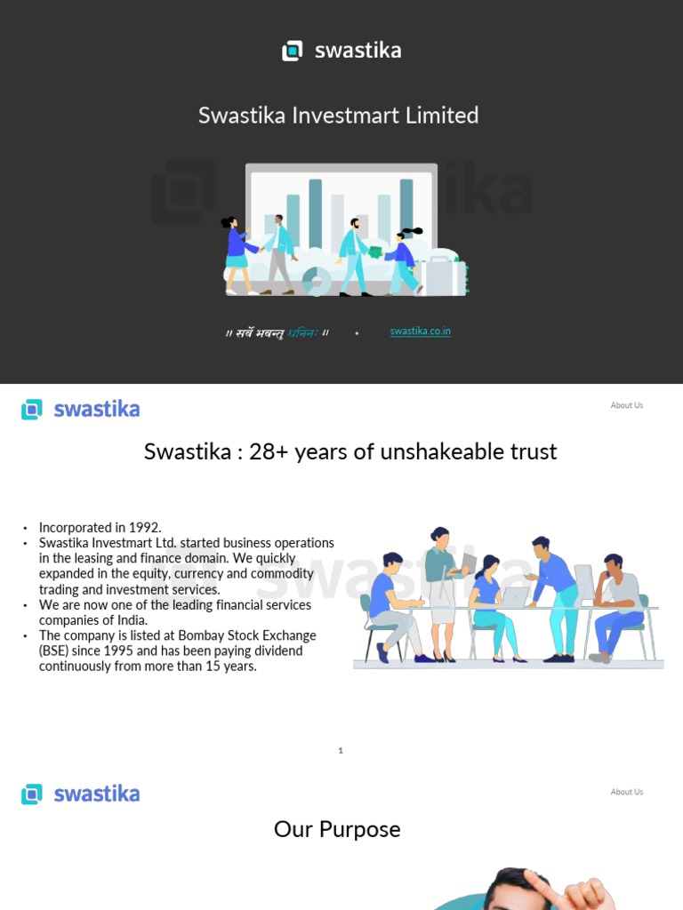 Swastika Profile | PDF | Stocks | Investing