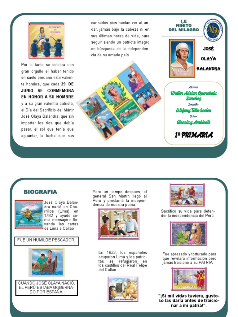 Jose Olaya Balandra | PDF | Perú | América del Sur
