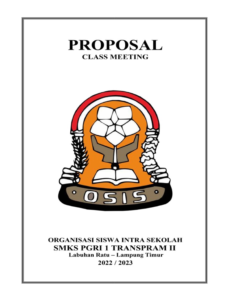 Proposal Classmeet | PDF