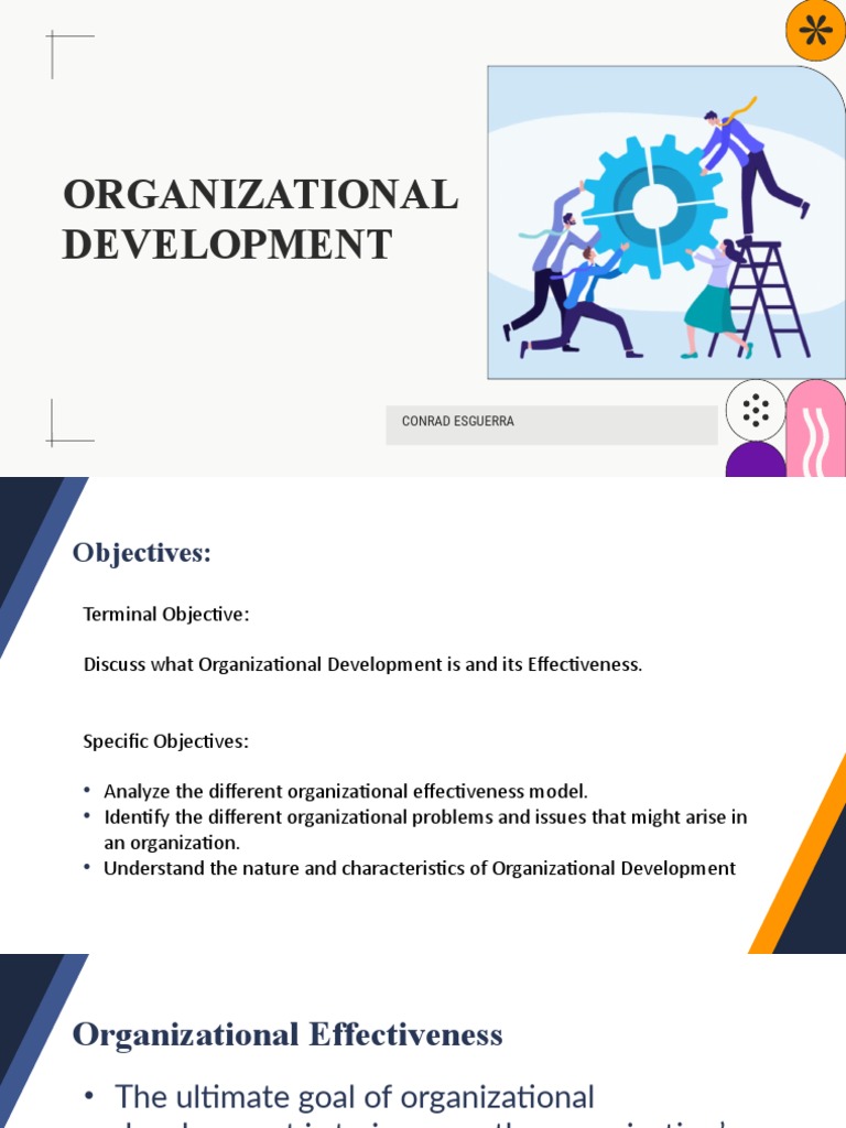 Module 1 Organizational Development | PDF | Organization Development | Leadership