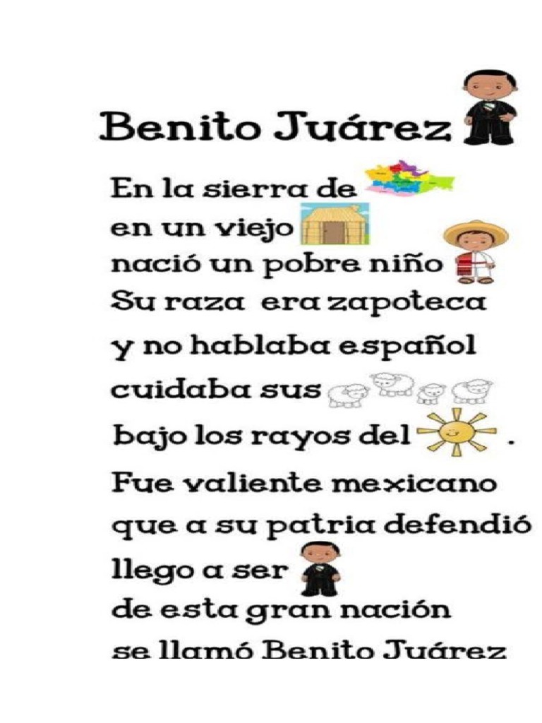 Poema A Benito Juarez | PDF