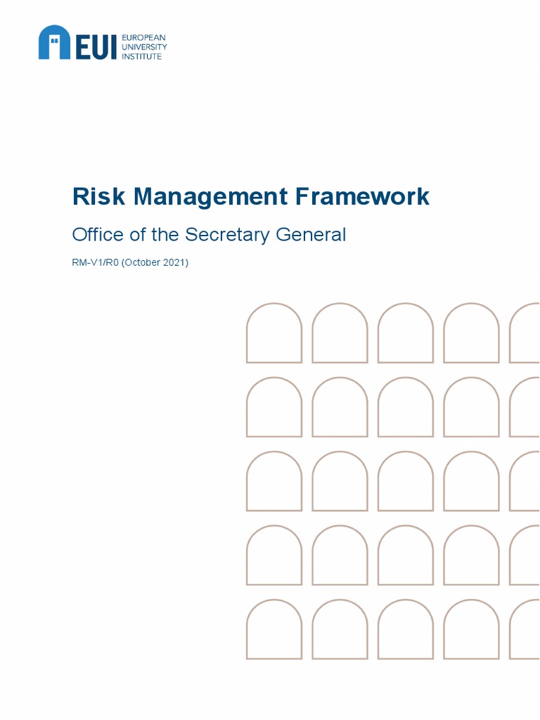 Risk Management Framework v1R0 6 October 2021 | PDF | Risk Management ...
