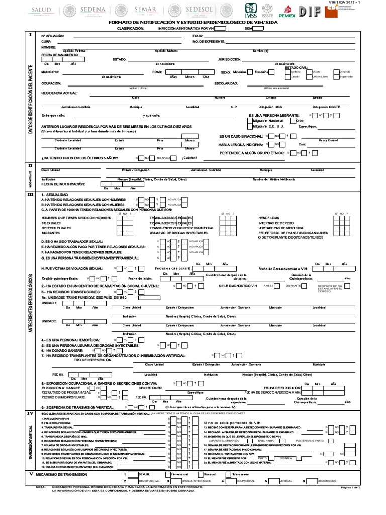 01) Estudio de Caso Vihsida 2013-1 | PDF | VIH | VIH / SIDA