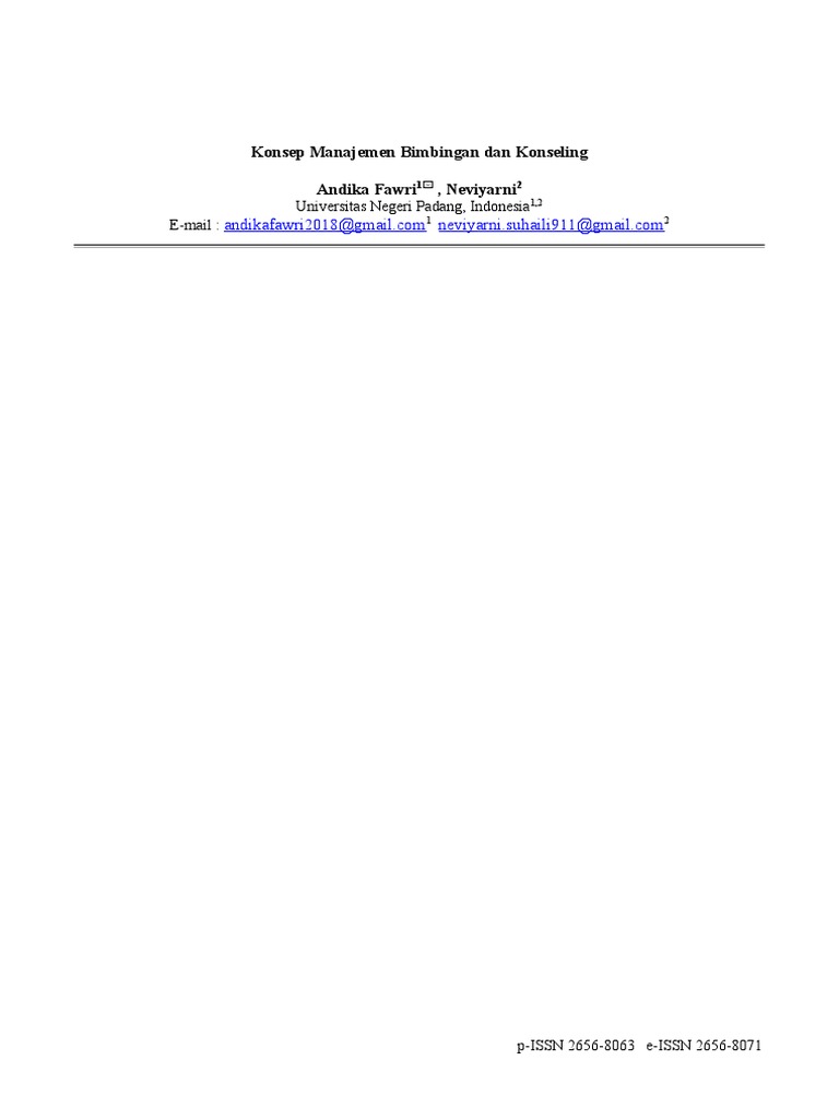 Konsep Manajemen BK | PDF | Bisnis