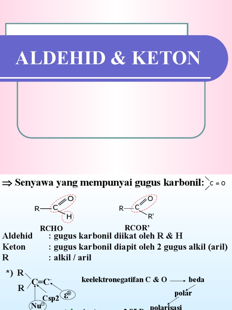 Aldehid & Keton | PDF