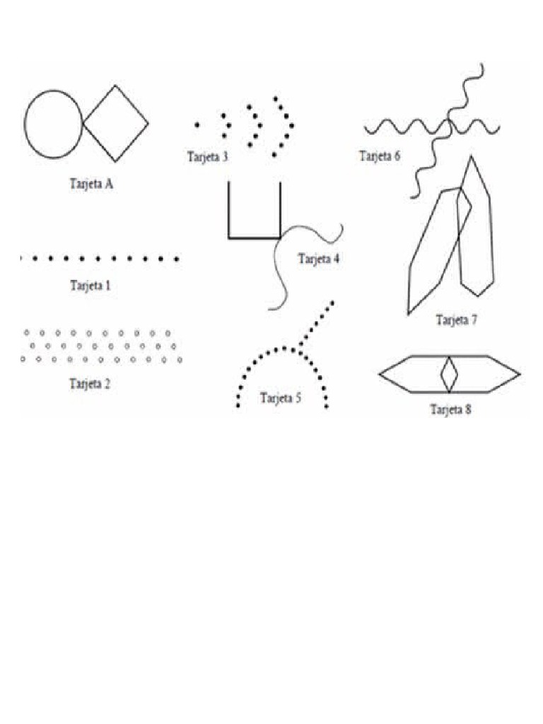 TARJETAS BENDER | PDF