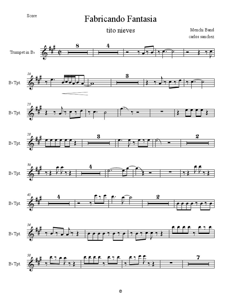 Fabricando Fantasia Menchi Band | PDF