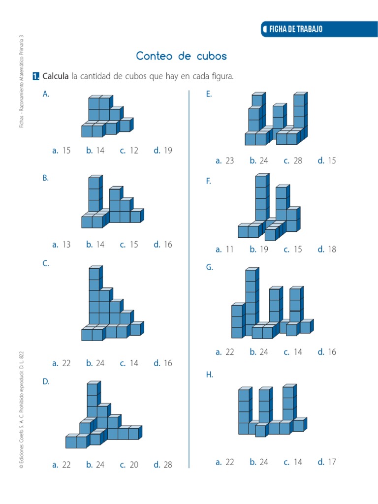Razonamiento Matemático 3° Primaria | PDF