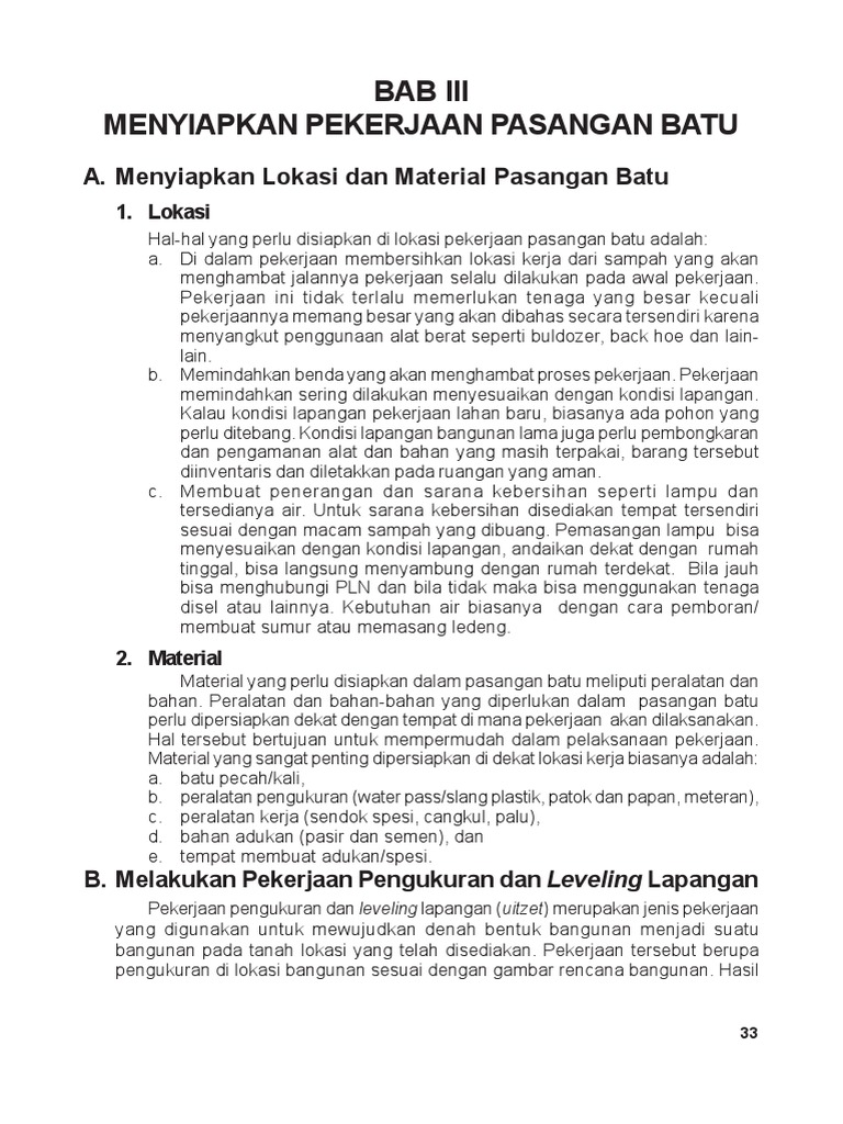 Pas Batu | PDF