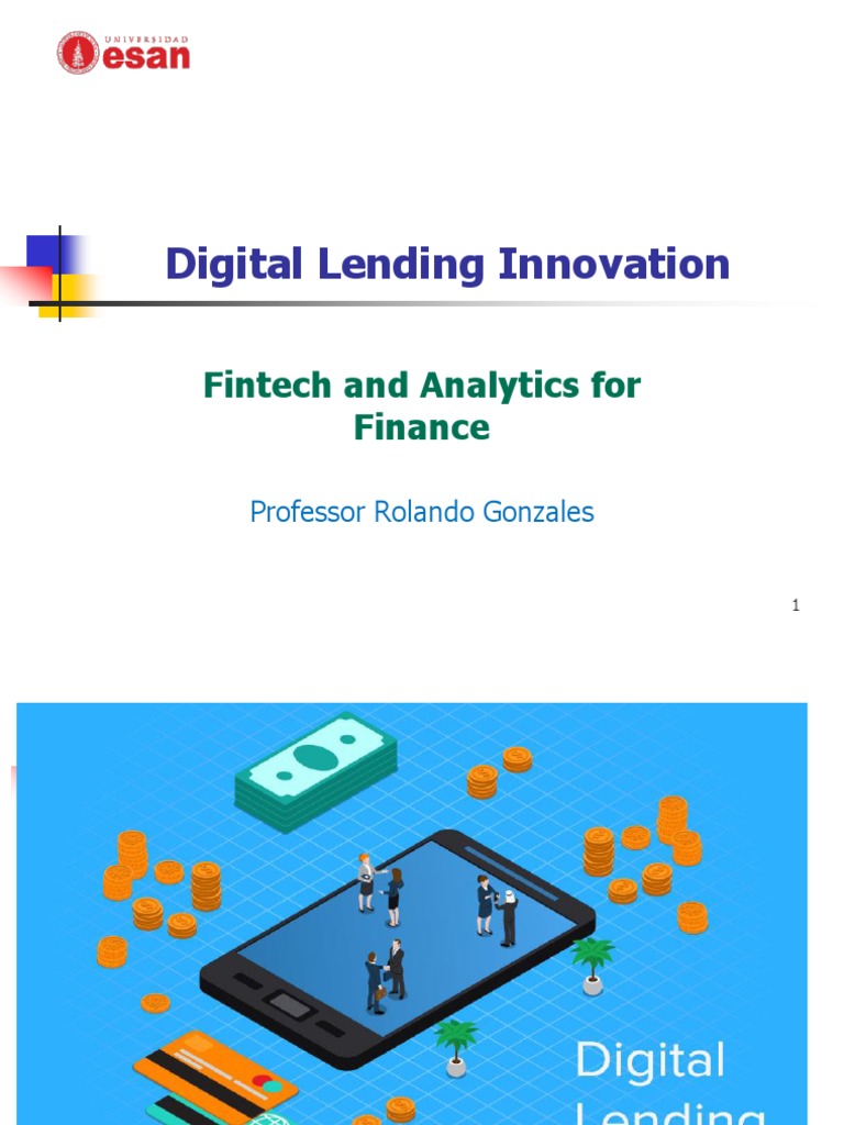 Digital Lending Innovation | PDF | Loans | Factoring (Finance)