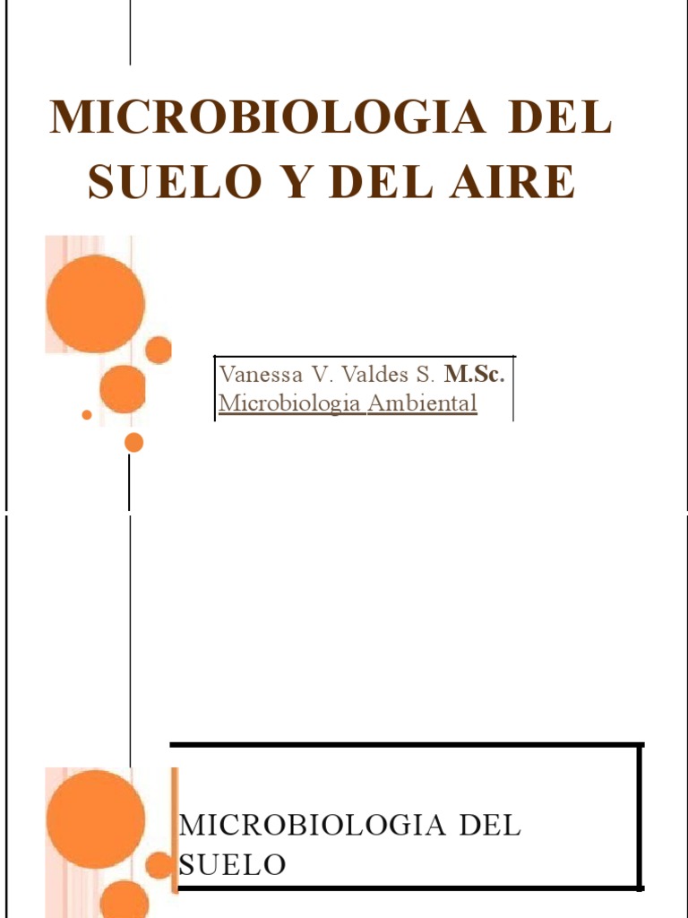 Microbiologia Del Suelo y Aire | PDF | Suelo | Agricultura