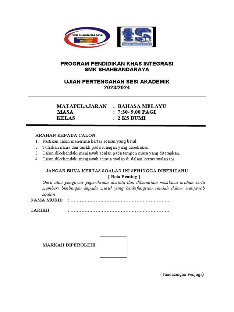 Bahasa Melayu T2 Pdf