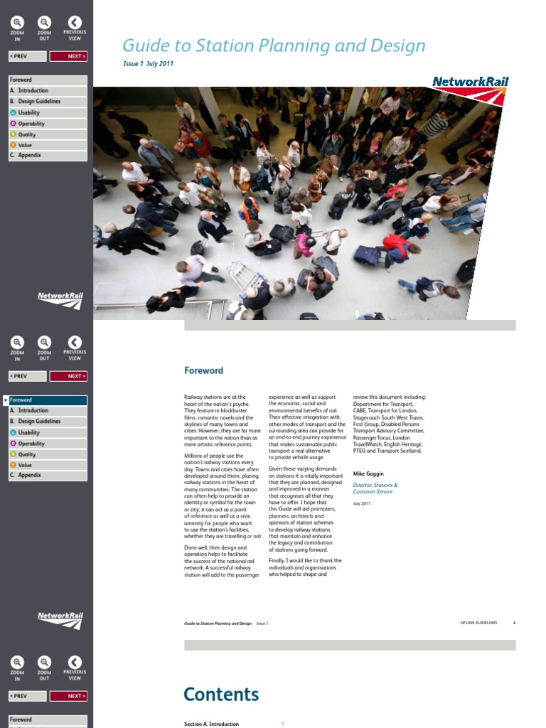 Guide To Station Planning and Design Iss | PDF | Rail Transport | Transport