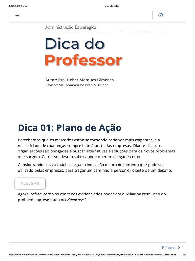 Dica 1 | PDF