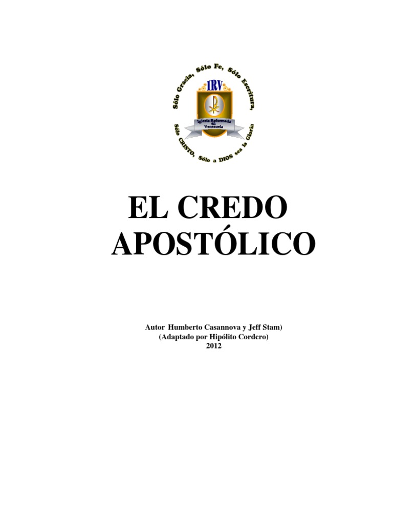 Credo Apostólico - Lecciones para Pre Profesantes | PDF | Jesús | La ...