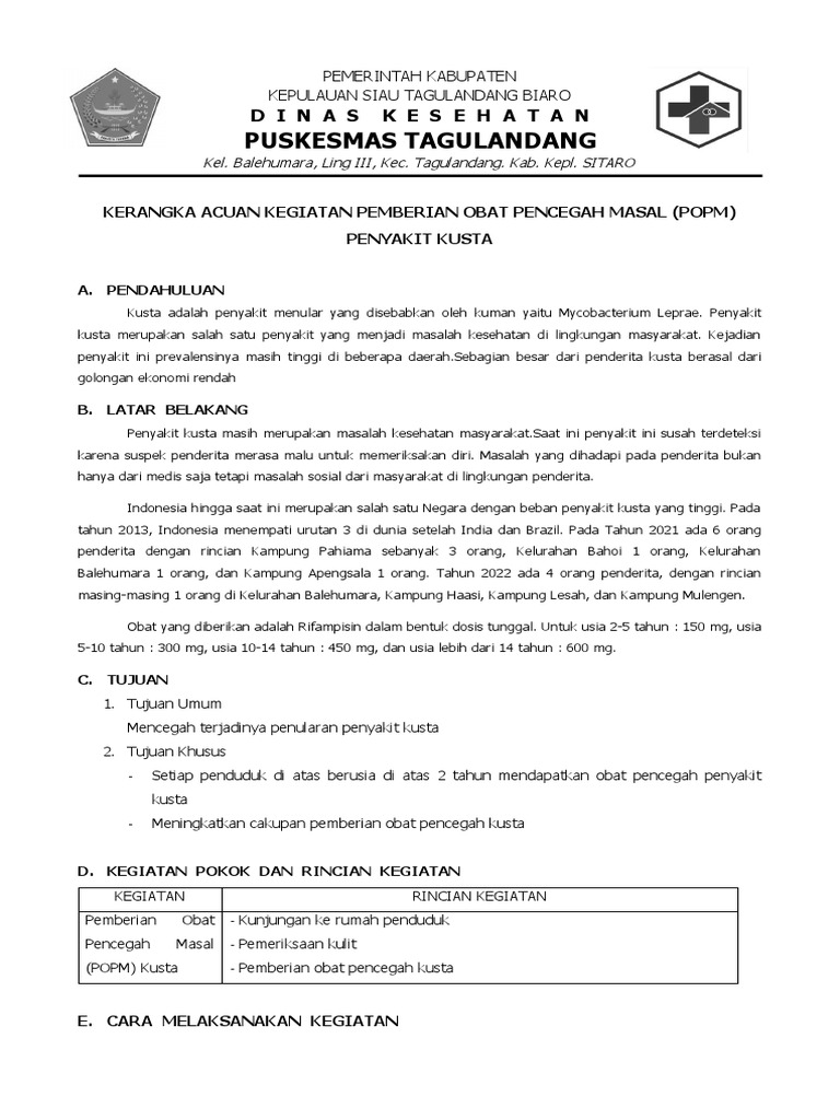 Kak Popm Kusta | PDF