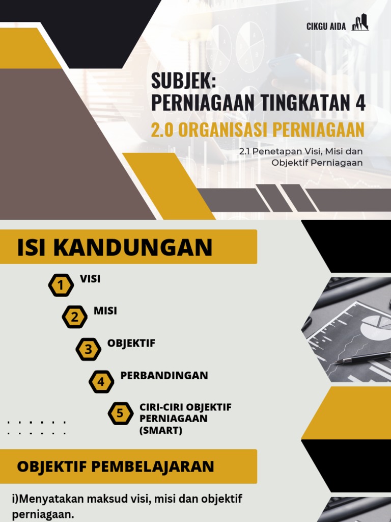 Visi, Misi & Objektif | PDF