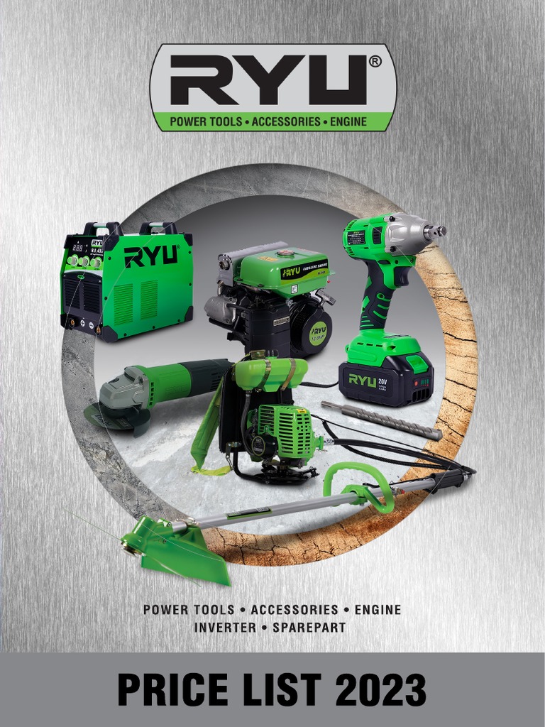 Price List Ryu 2023 - Final | PDF