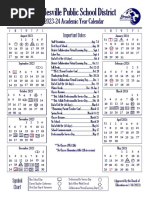 Burnaby School Calendar 2023-26 | PDF