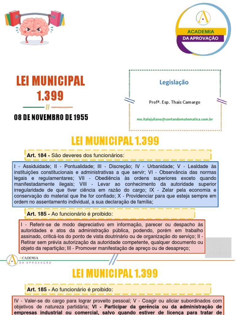 LMun Lei 1399 - Lei 12501 - Lei | PDF