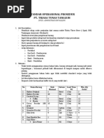 SOP Pelayanan Pelanggan | PDF