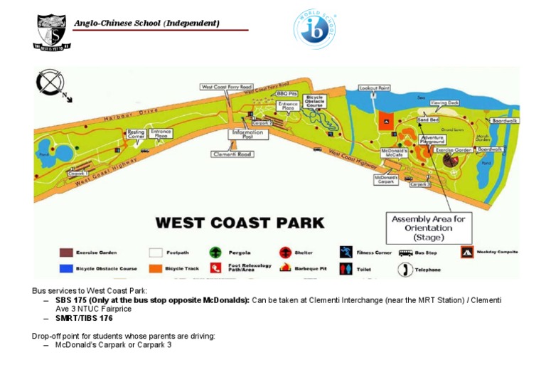 West Coast Park Map | PDF