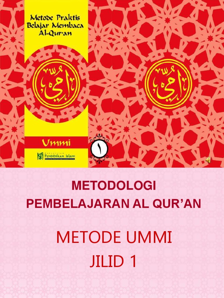 Ummi Jilid 1 | PDF | Seni & Disiplin Bahasa