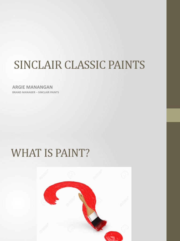 SINCLAIR Presentation | PDF