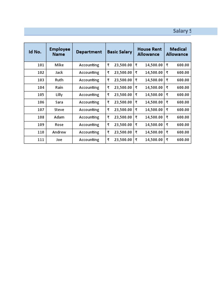 Automatic Salary Slip Generator Using Excel | PDF | Salary | Tax Deduction Automatic Salary Slip Generator Using Excel | PDF | Salary | Tax Deduction