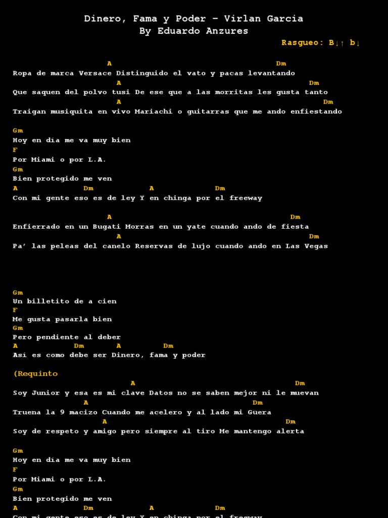 Dinero Fama y Poder | PDF