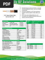 LDF5 50a | PDF | Coaxial Cable | Telecommunications Engineering